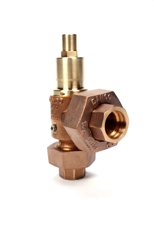 Danco Bronze Semi-Nozzle Pressure Relief Valve with Flanged Connections ...